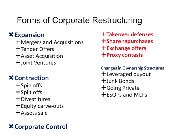 corporate restructuring.pptx