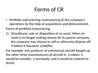 Merger acquisition Corporate Restructuring.pptx