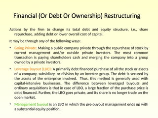 Corporate Restructuring and structuring.pptx
