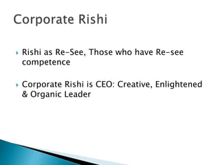 Corporate Rishi Leadership Model.ppt