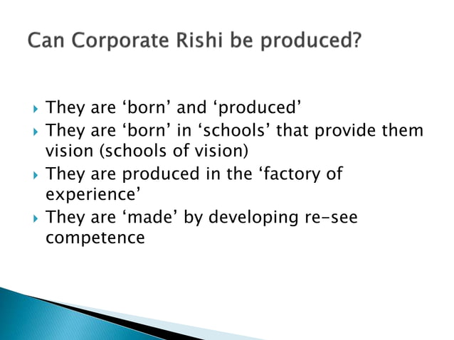 Corporate Rishi Leadership Model.ppt