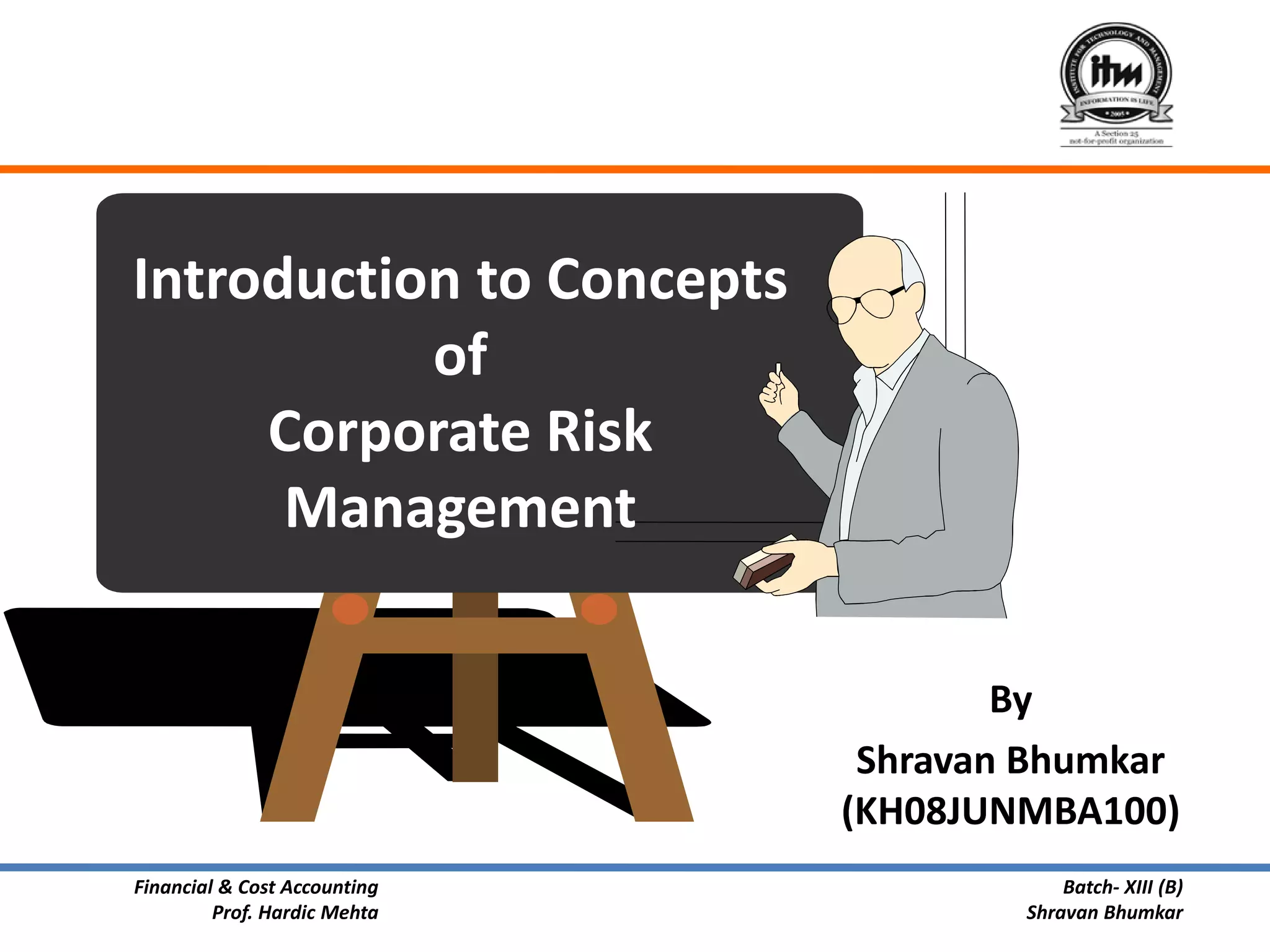 Corporate Risk Management | PDF