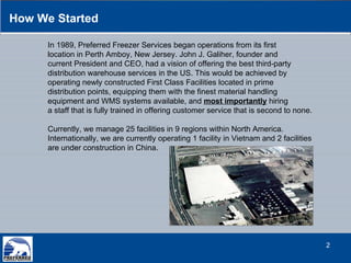 Preferred Freezer Services | PPT