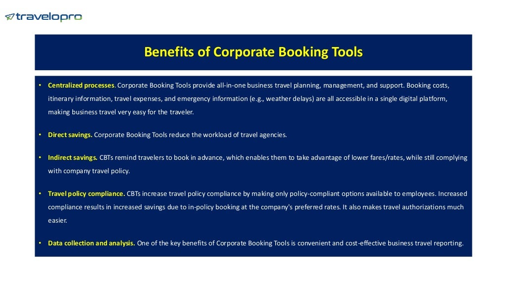Corporate Self Booking Tool (CSBT) | PPTX