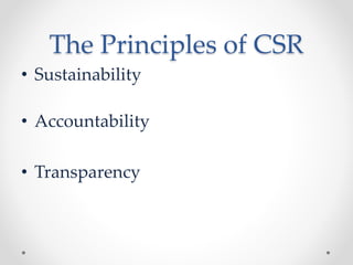 Corporate social responsibility | PPT