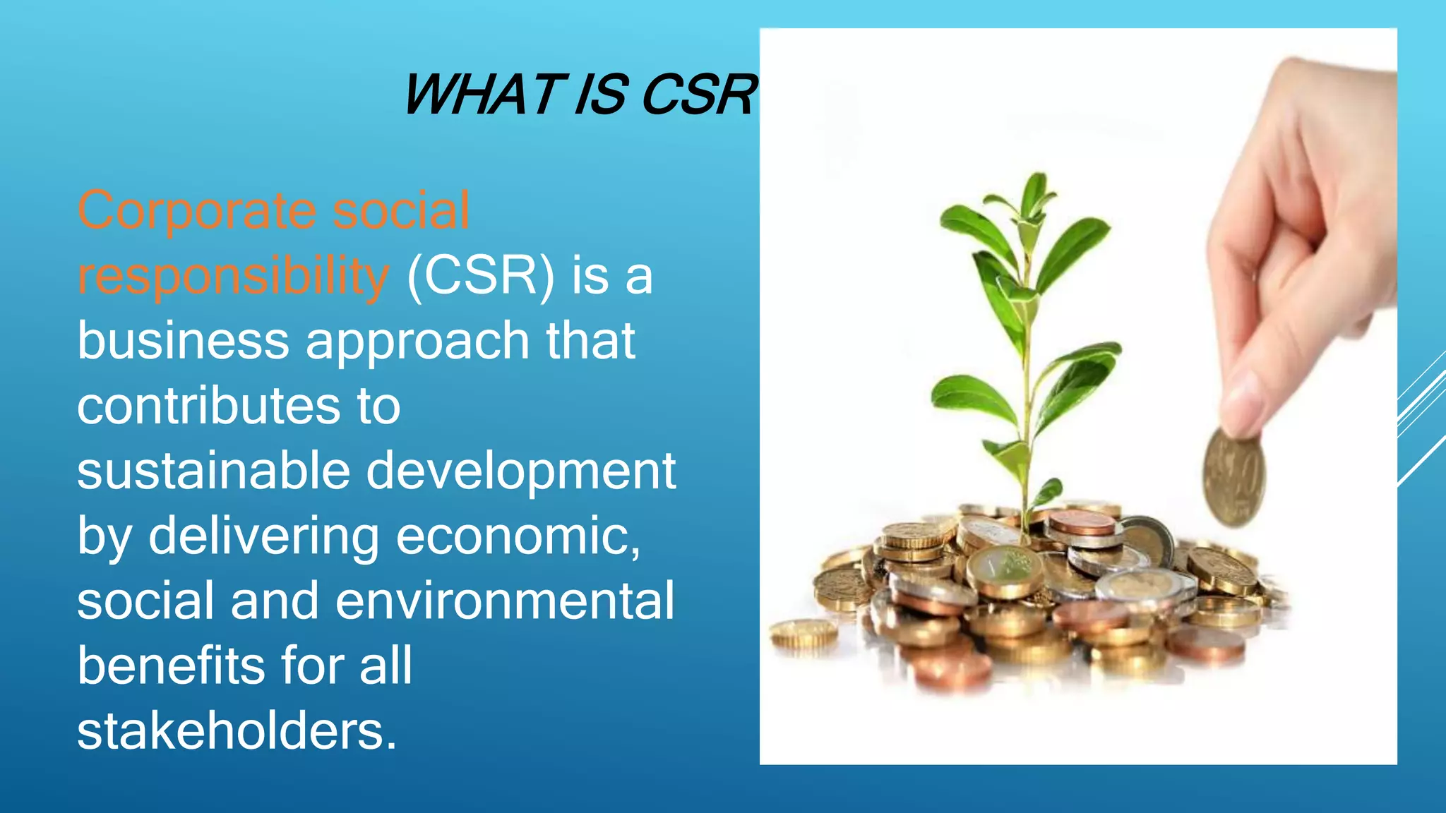Corporate social and responsibility (CRS) | PPTX