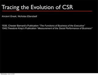 Corporate social responsibility | PPT