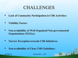 Corporate social responsibility | PPT