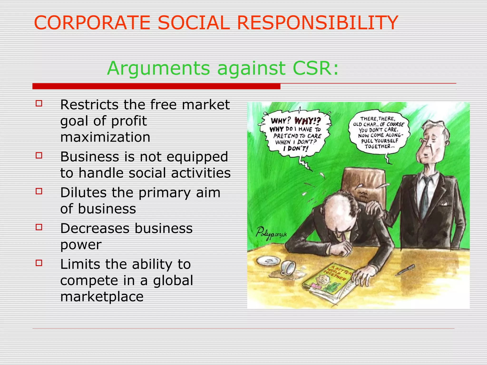 Corporate social responsibility: How economic is it to be socially ...