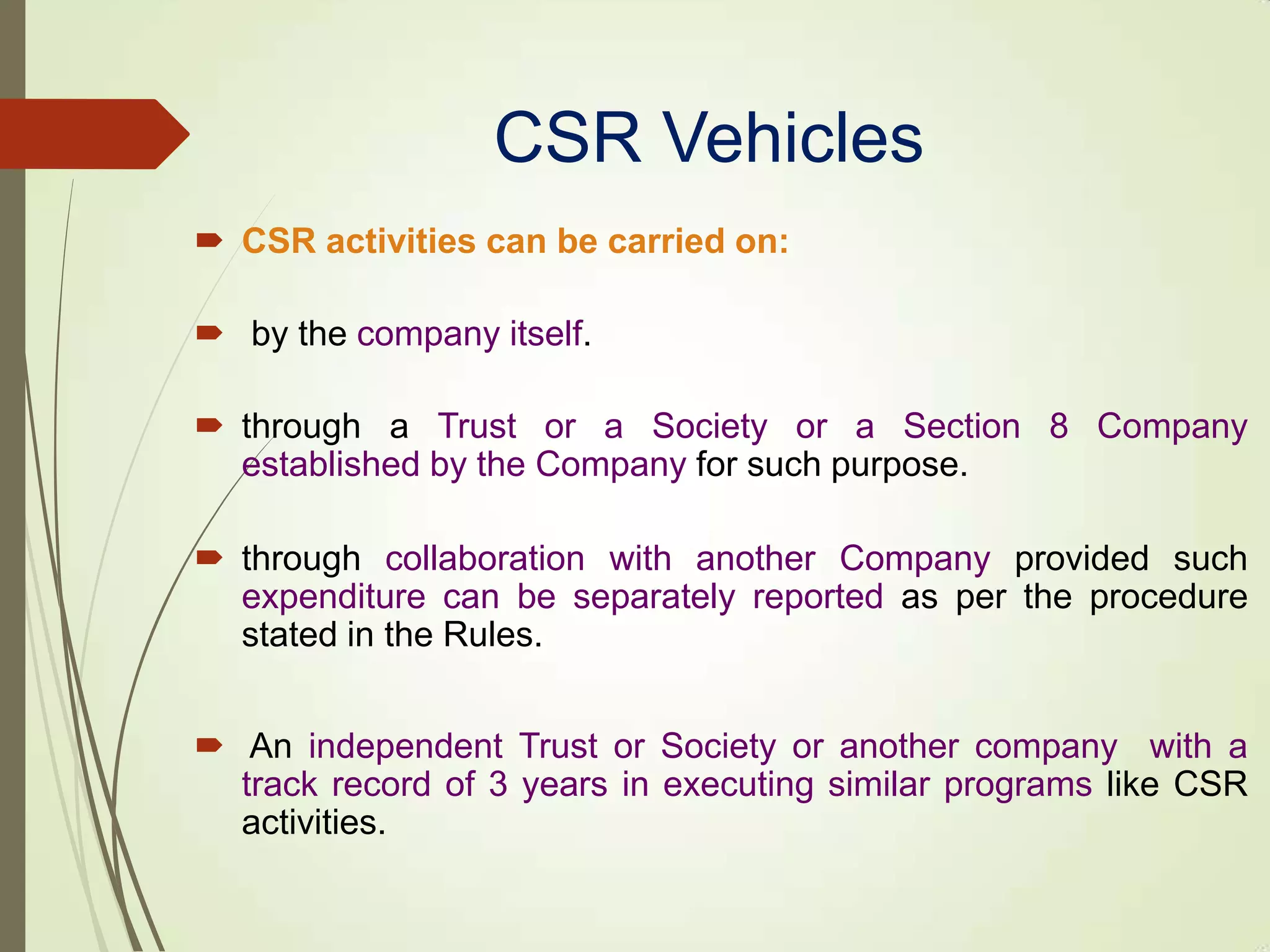 Corporate Social Responsibility (CSR) | PPSX