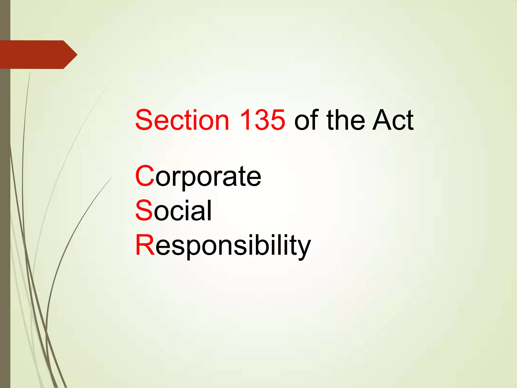 Corporate Social Responsibility (CSR) | PPSX