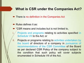 Corporate Social Responsibility (CSR) | PPSX