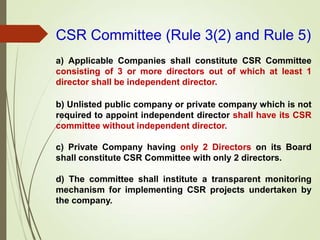 Corporate Social Responsibility (CSR) | PPSX