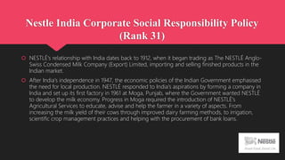 Corporate social responsibility | PPT