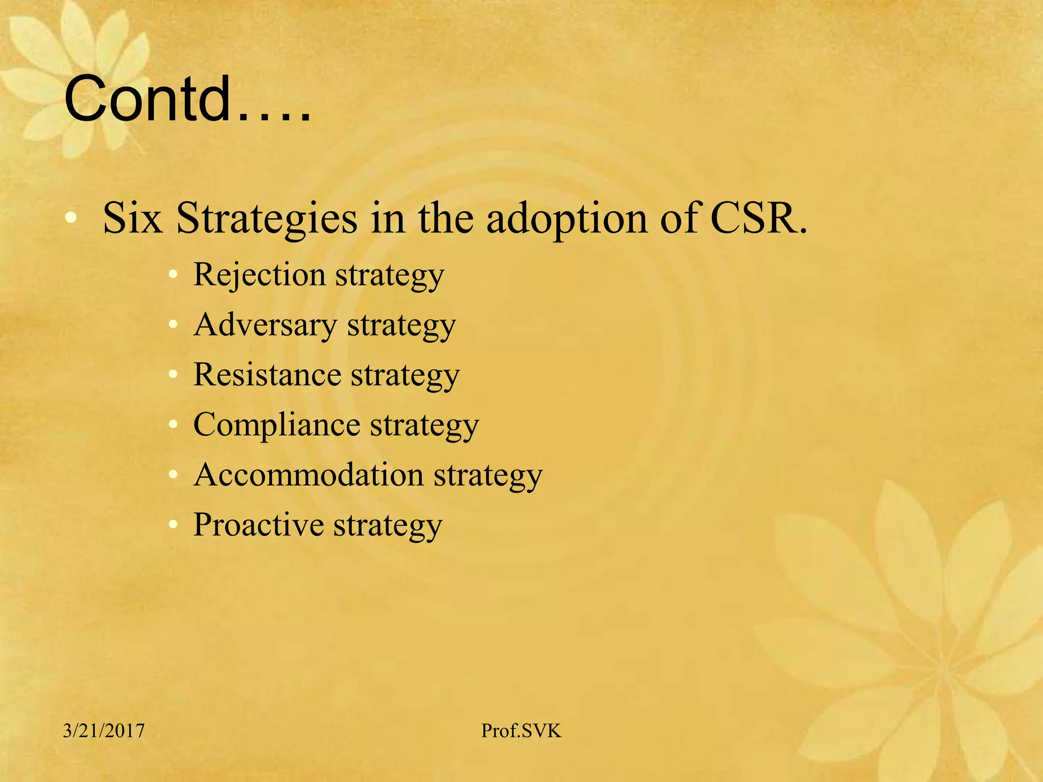 Corporate social responsibility | PPTX