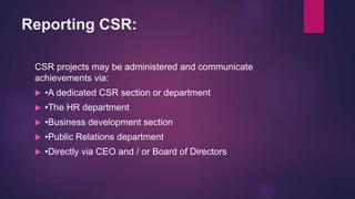 Corporate social responsibility | PPTX