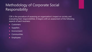 Corporate social responsibility | PPT