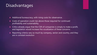 Corporate social responsibility | PPT