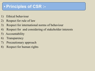 Corporate Social Responsibility | PPTX