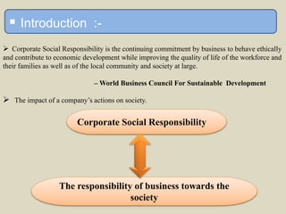 Corporate Social Responsibility | PPTX