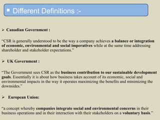 Corporate Social Responsibility | PPTX