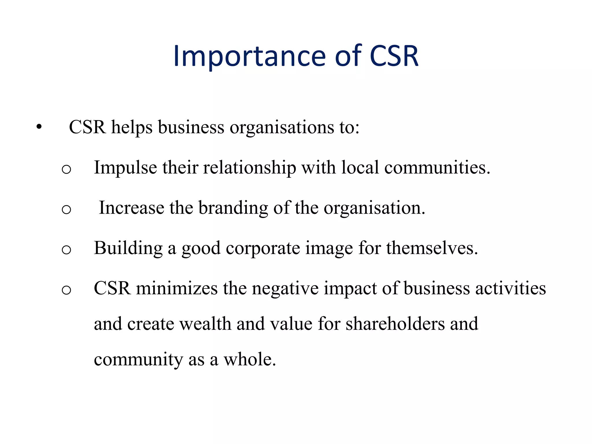Corporate social responsibility | PPT