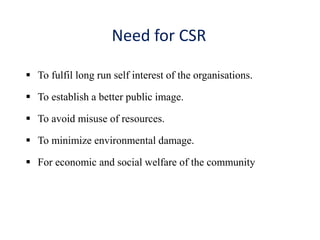 Corporate social responsibility | PPT