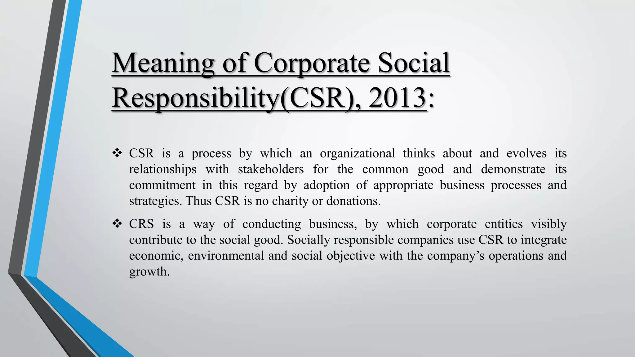 Corporate social responsibility | PPTX