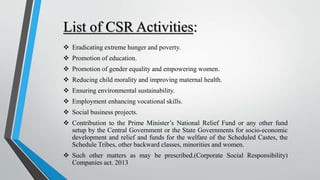 Corporate social responsibility | PPTX