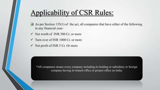 Corporate social responsibility | PPTX