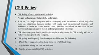 Corporate social responsibility | PPTX