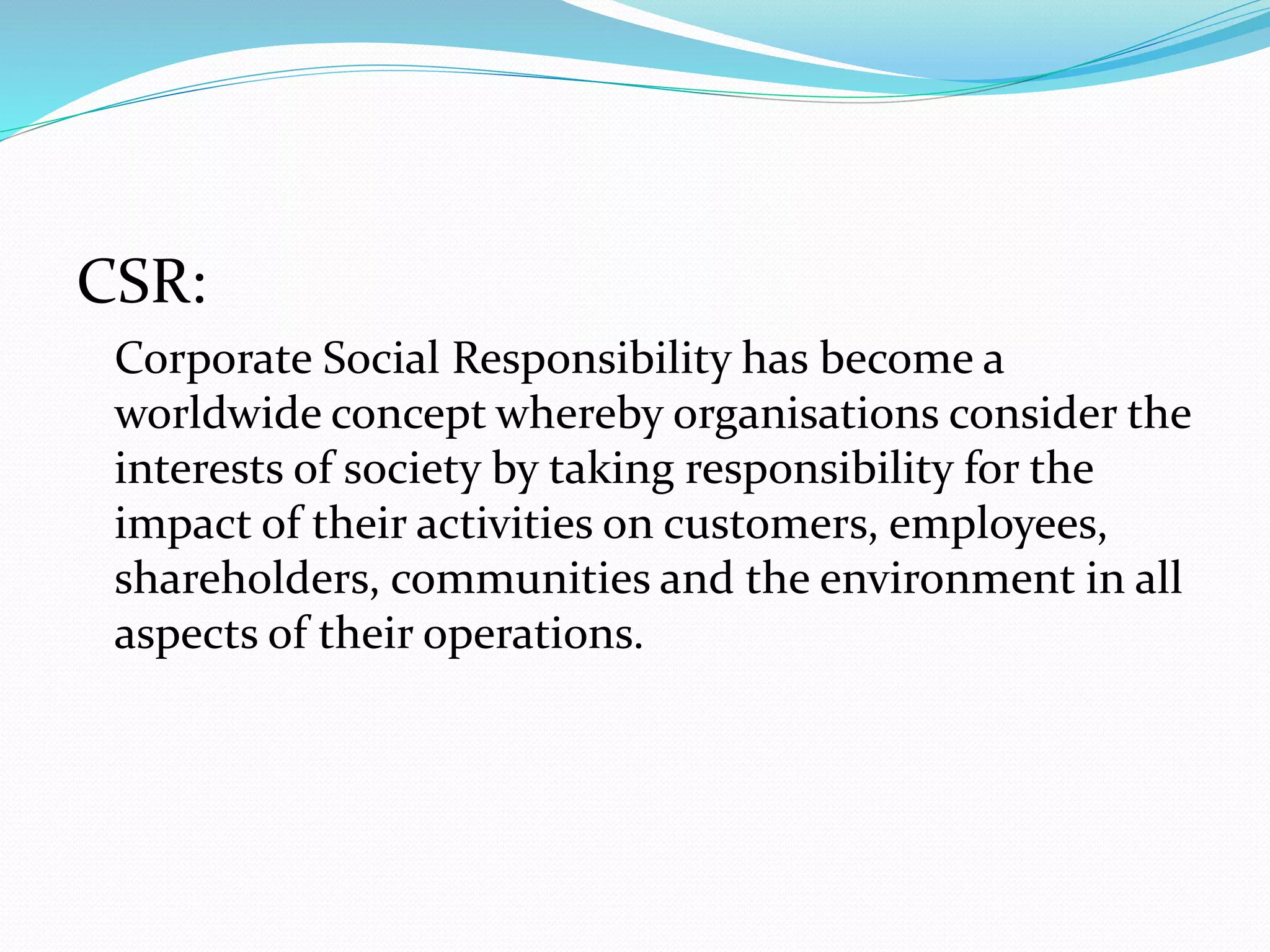 Corporate social responsibility (2) | PPTX