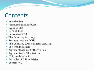 Corporate social responsibility | PPTX