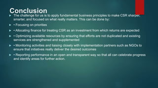 Corporate social responsibility | PPTX