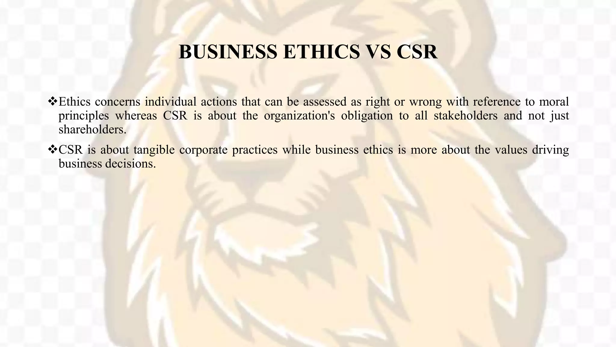 Corporate social responsibility | PPTX