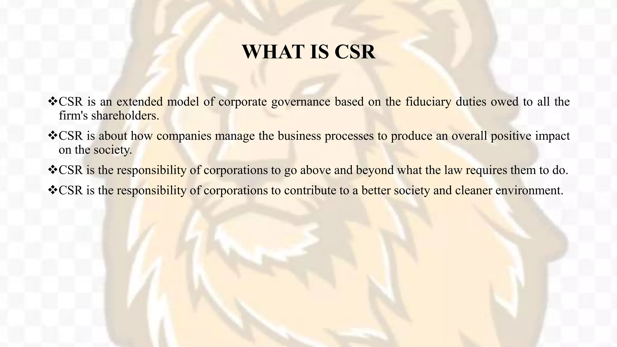 Corporate social responsibility | PPTX