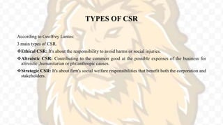 Corporate social responsibility | PPTX