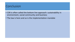 Corporate social responsibility | PPTX