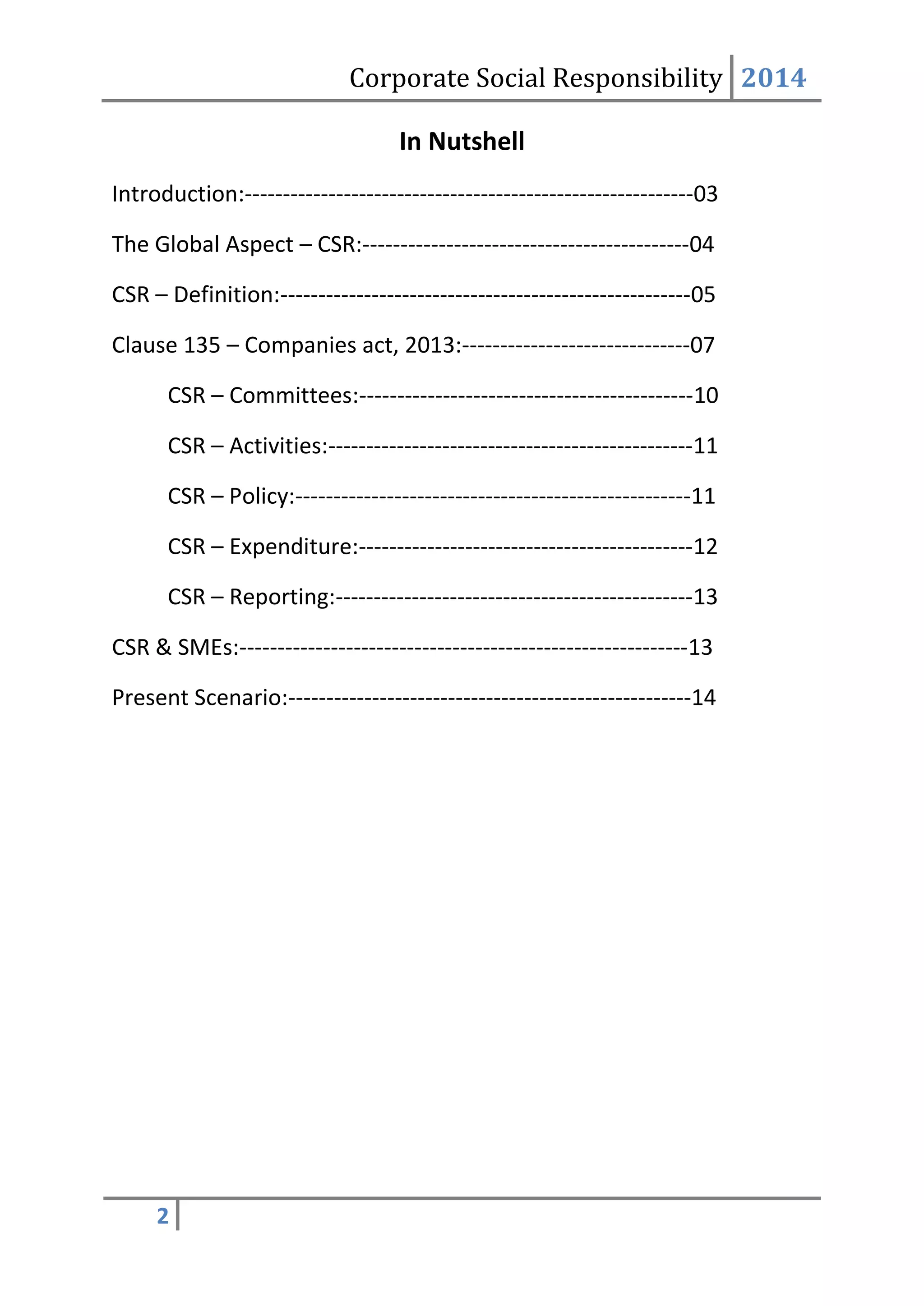 Corporate social responsibility - Aadhit B Balaji | PDF