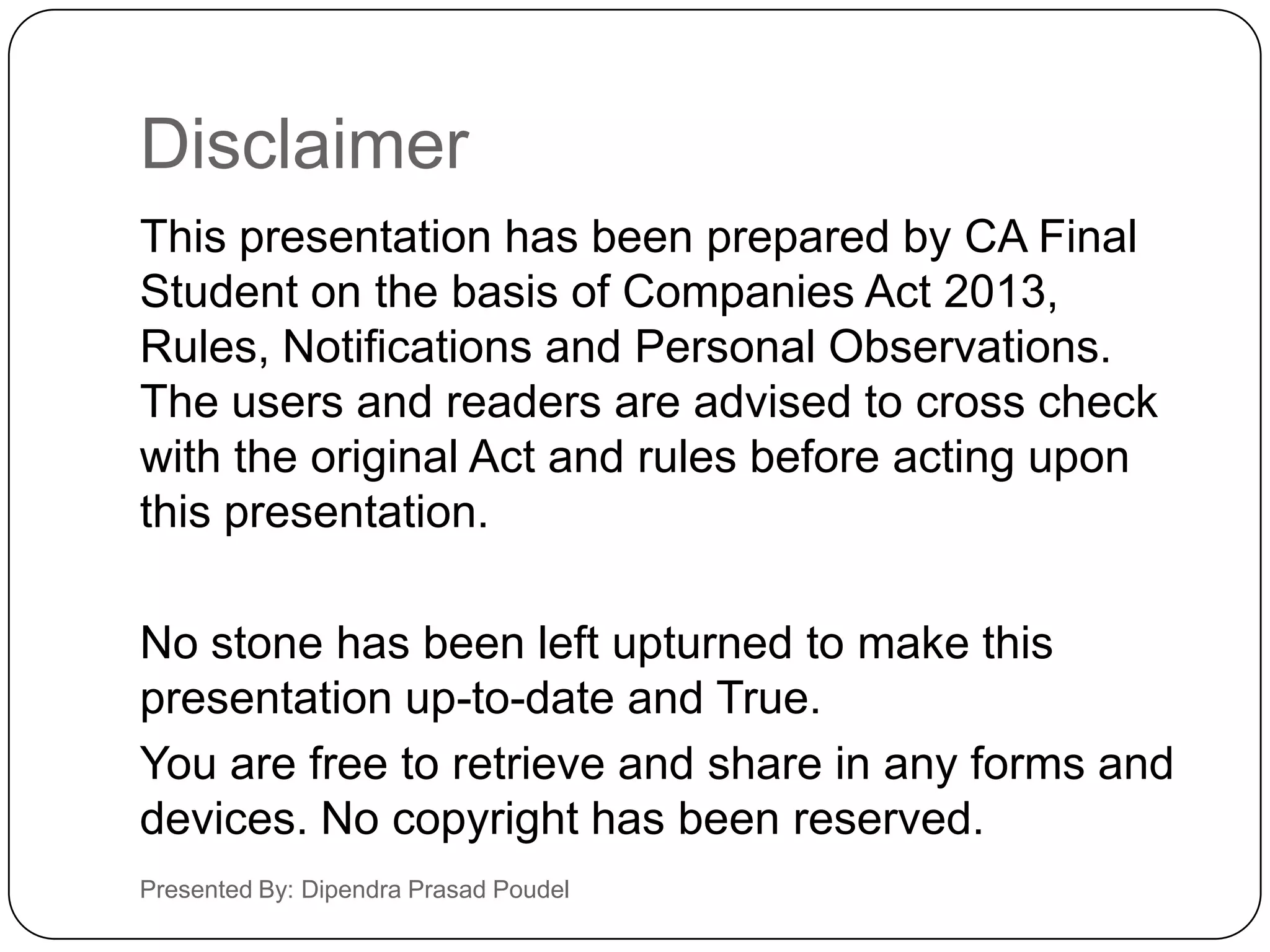 Corporate social responsibility 2013 | PPTX