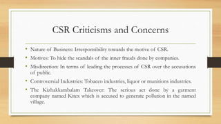 Corporate Social Responsibility (CSR) | PPTX