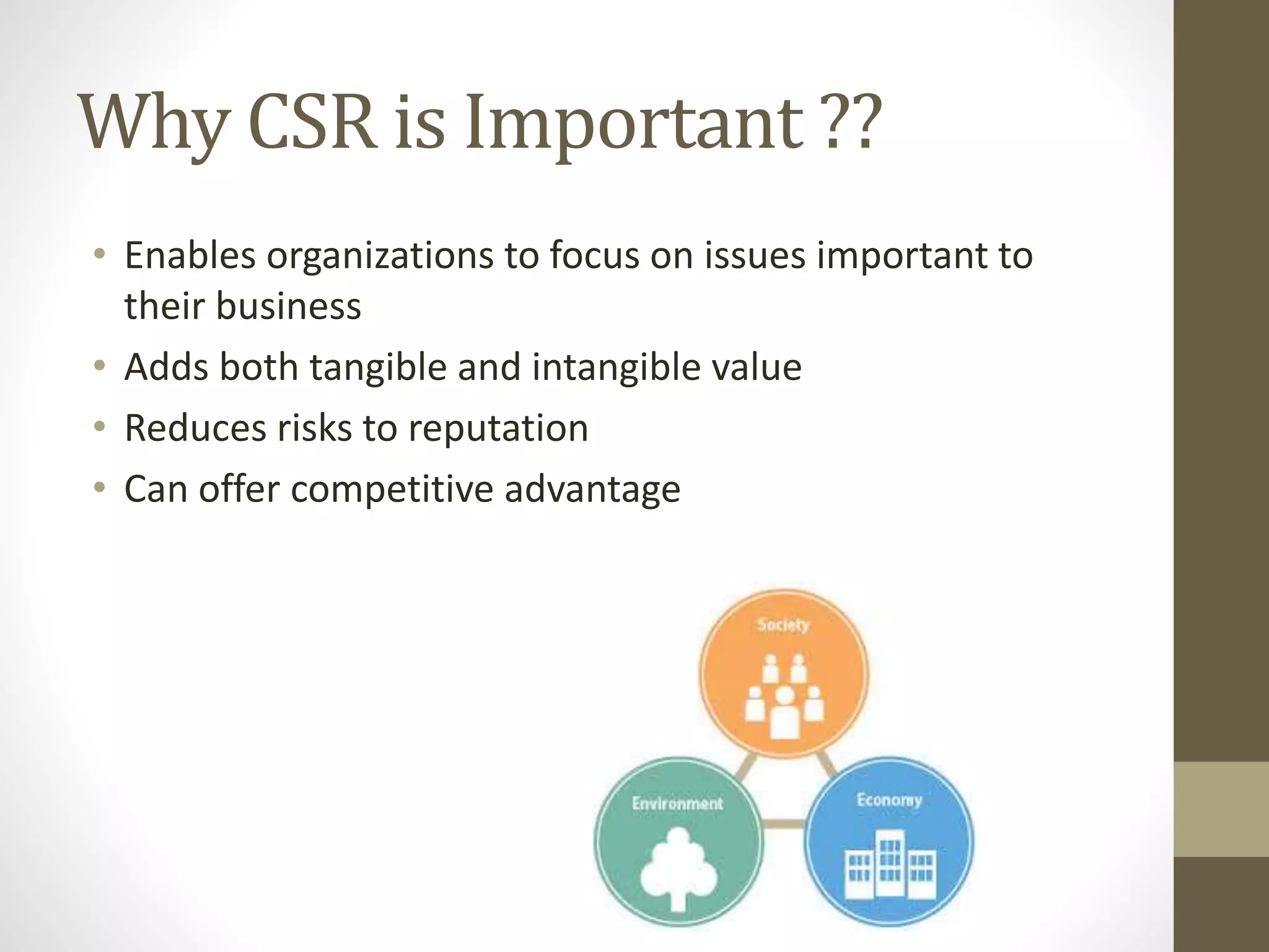 Corporate social responsibility (CSR) | PPTX