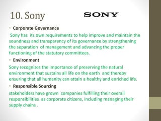 Corporate social responsibility (CSR) | PPTX