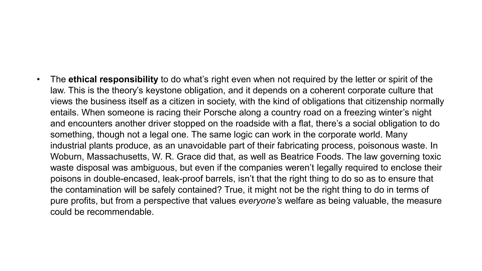 Corporate Social Responsibility Csr Pptx