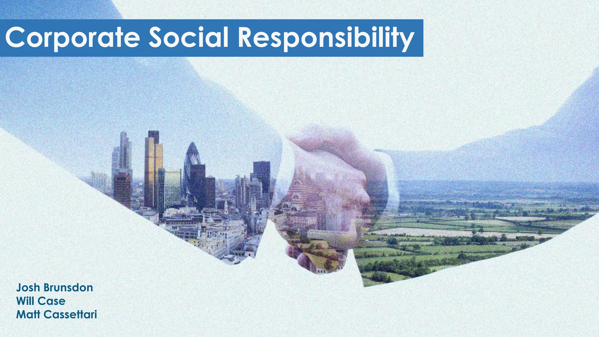 Corporate Social Responsibility Presentation | PDF