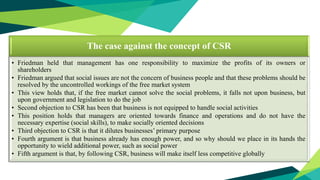Corporate social responsibility and Green washing | PPTX