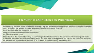 Corporate social responsibility and Green washing | PPT