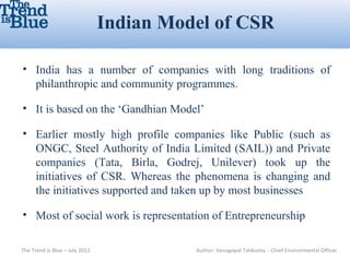 Corporate social responsibility in india | PPT