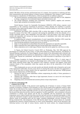 Corporate social responsibility in nigerian banking industry | PDF