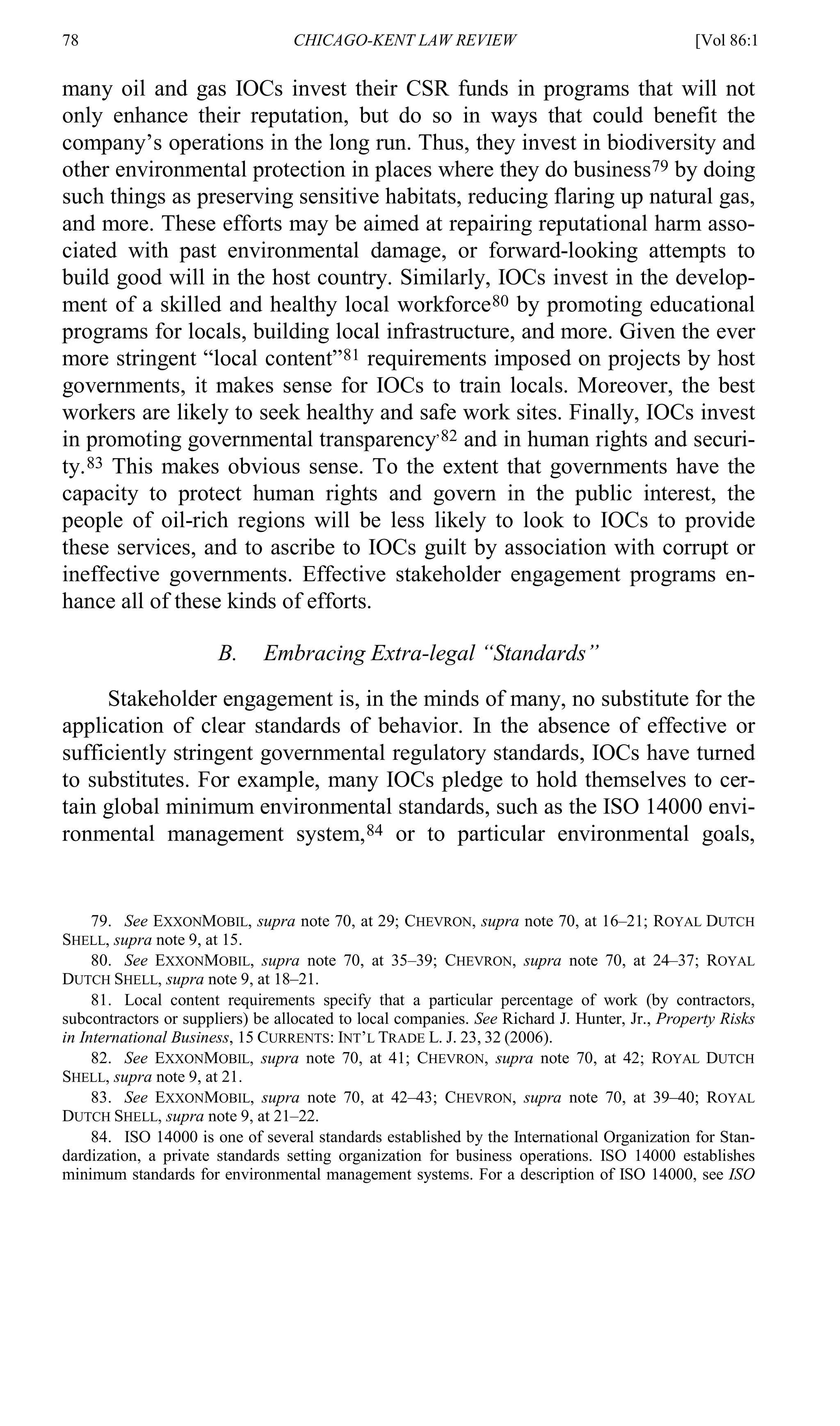 Corporate social responsibility in the oil and gas | PDF | Business | Business and Finance